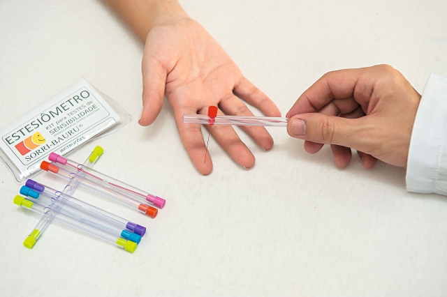 Kit Estesiômetro monofilamentos semmes-weinstein